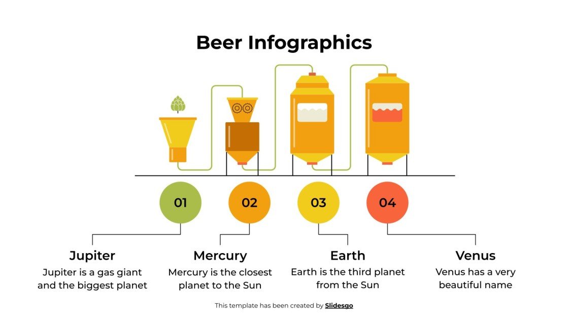Beer Infographics Template