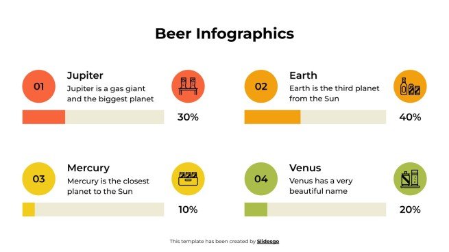 Beer Infographics Template
