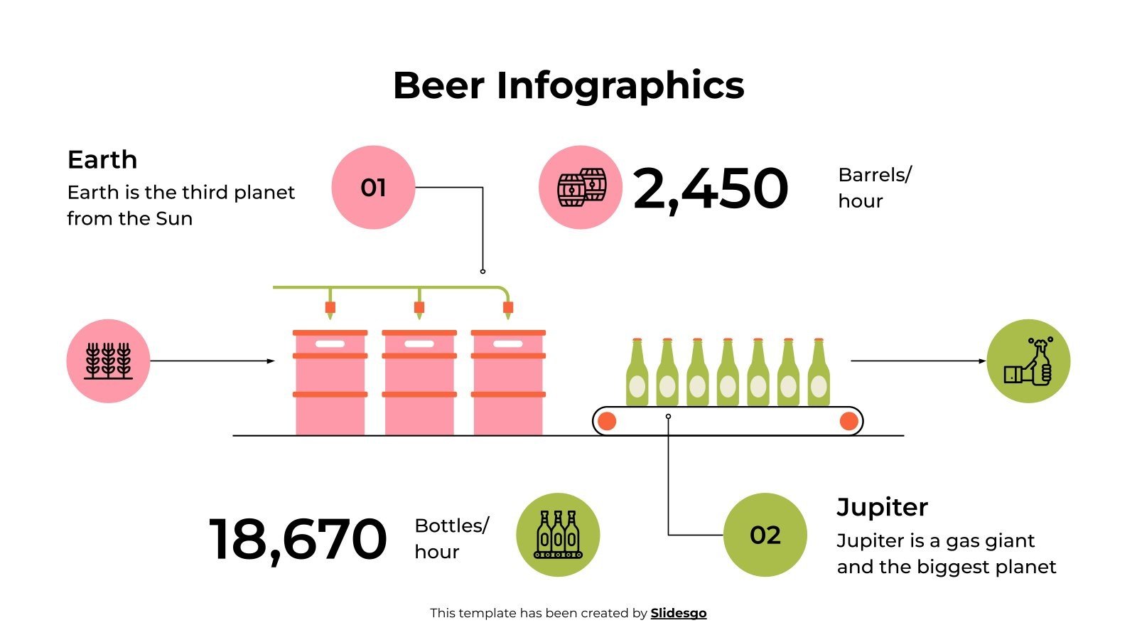 Beer Infographics Template