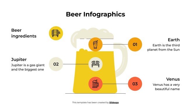 Beer Infographics Template