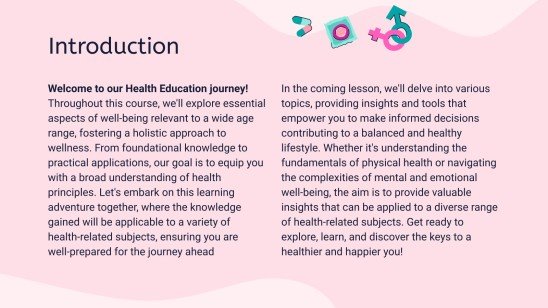 Reproductive Health and Puberty Education - 8th Grade