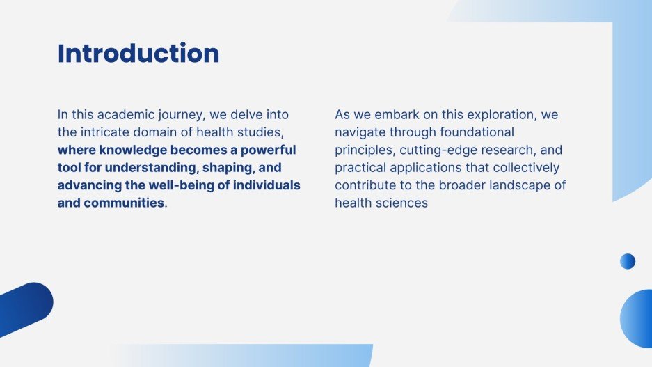 Program Evaluation - Master of Public Health Presentation