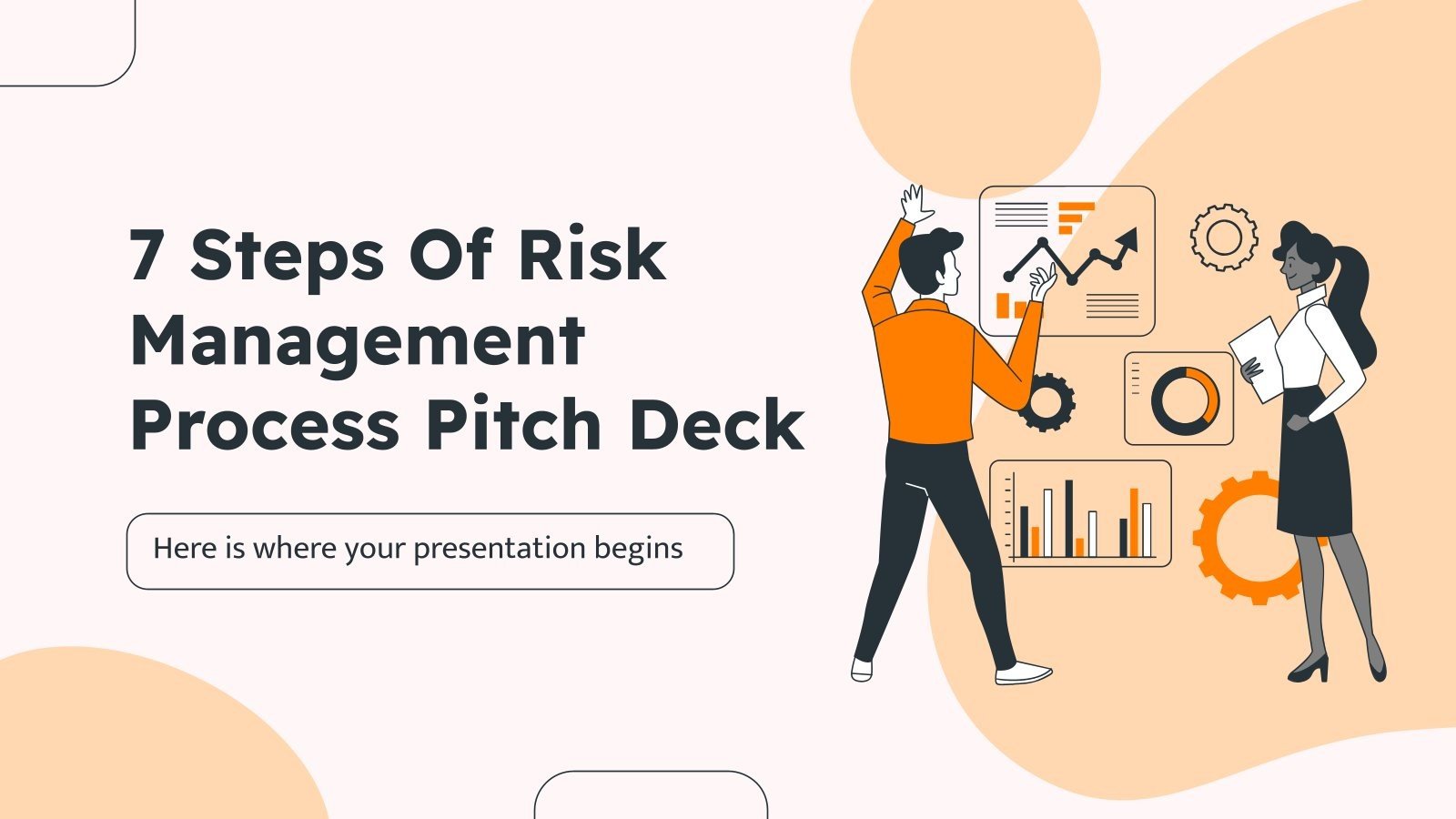 7 Steps Of Risk Management Process Pitch Deck Presentation
