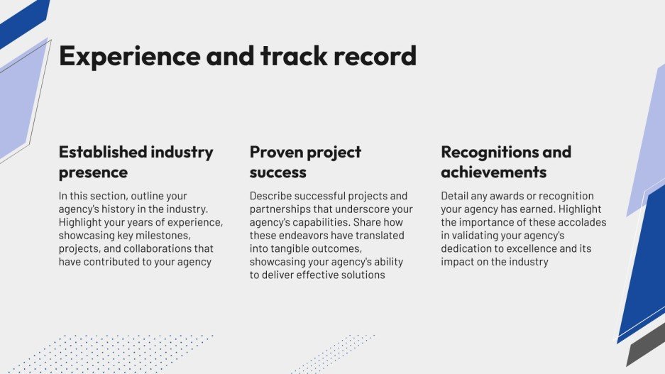 Automotive Industry Agency Presentation