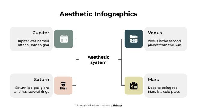 Aesthetic Infographics Template
