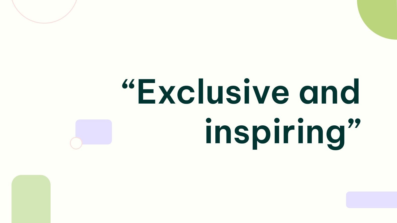 Geometric Shapes Design Newsletter Presentation