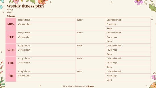 Coquette Aesthetic Planner Presentation