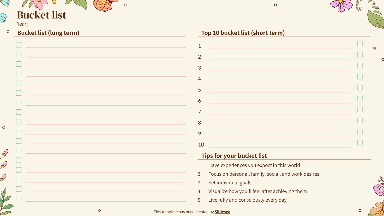 Coquette Aesthetic Planner Presentation