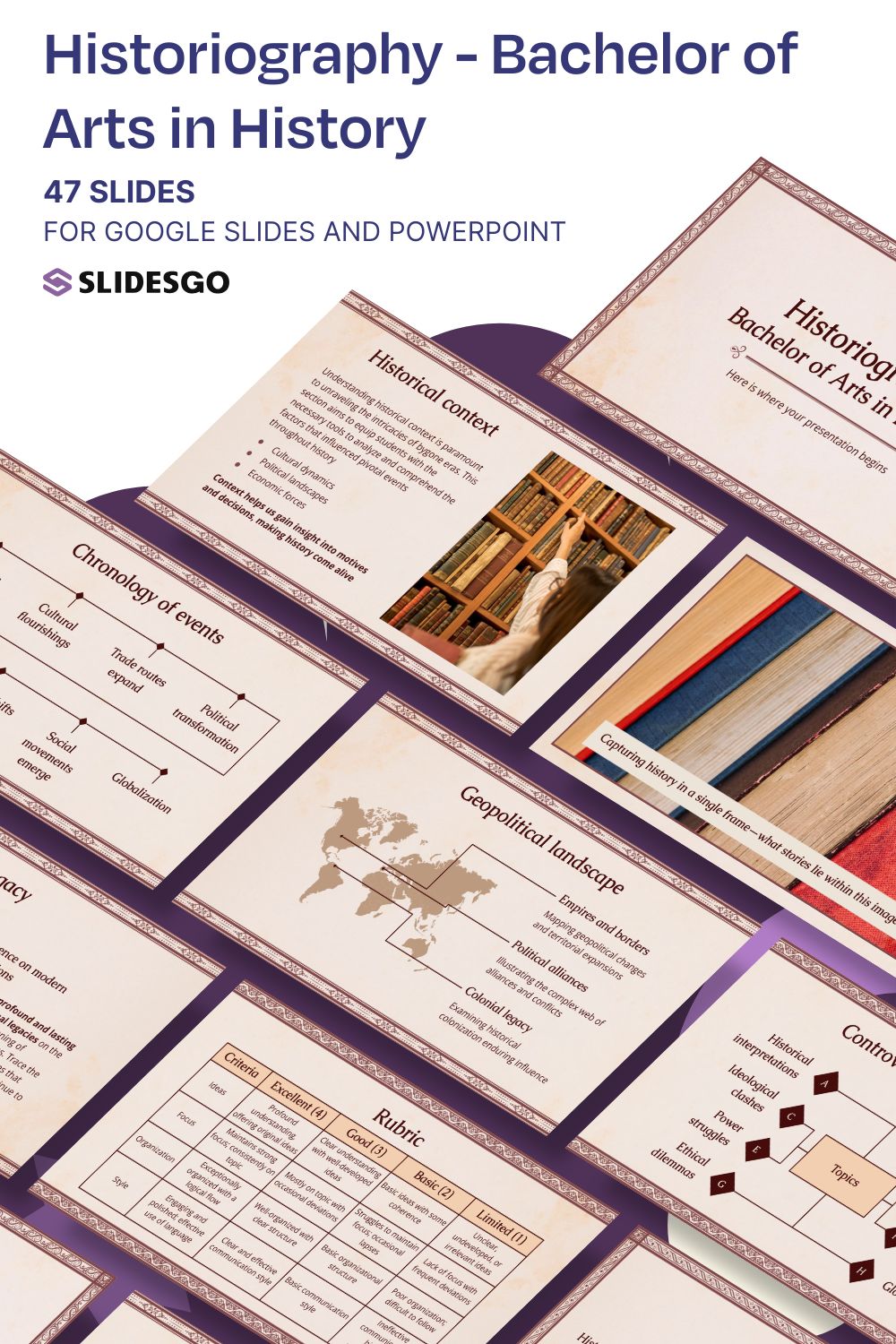 Historiography - Bachelor of Arts in History Presentation