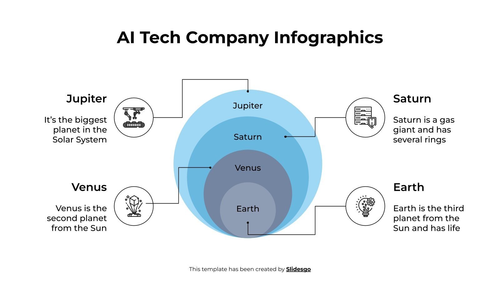 AI Tech Company Infographics Template