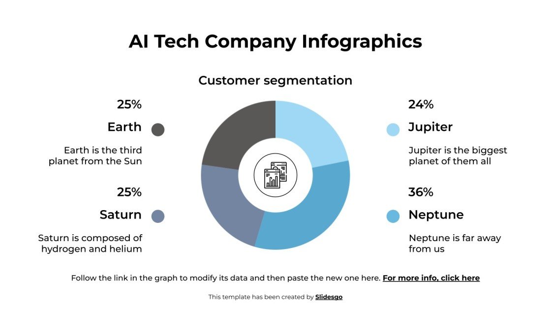 AI Tech Company Infographics Template