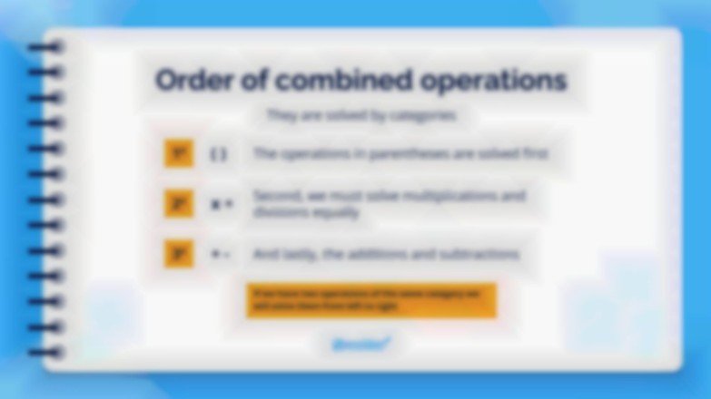 Operations and Algebraic Thinking: Order of Operations