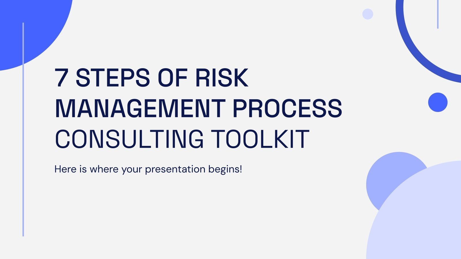 7 Steps Of Risk Management Process Consulting Toolkit