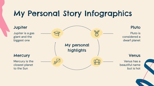 My Personal Story Infographics Template