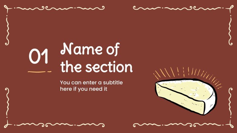 Camembert Cheese Presentation