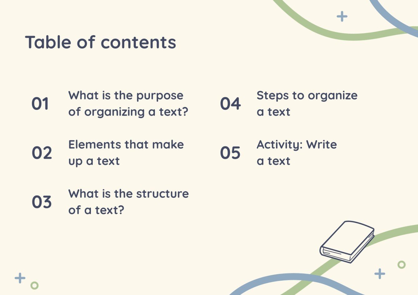 How to Organize a Text? | Google Slides & PowerPoint