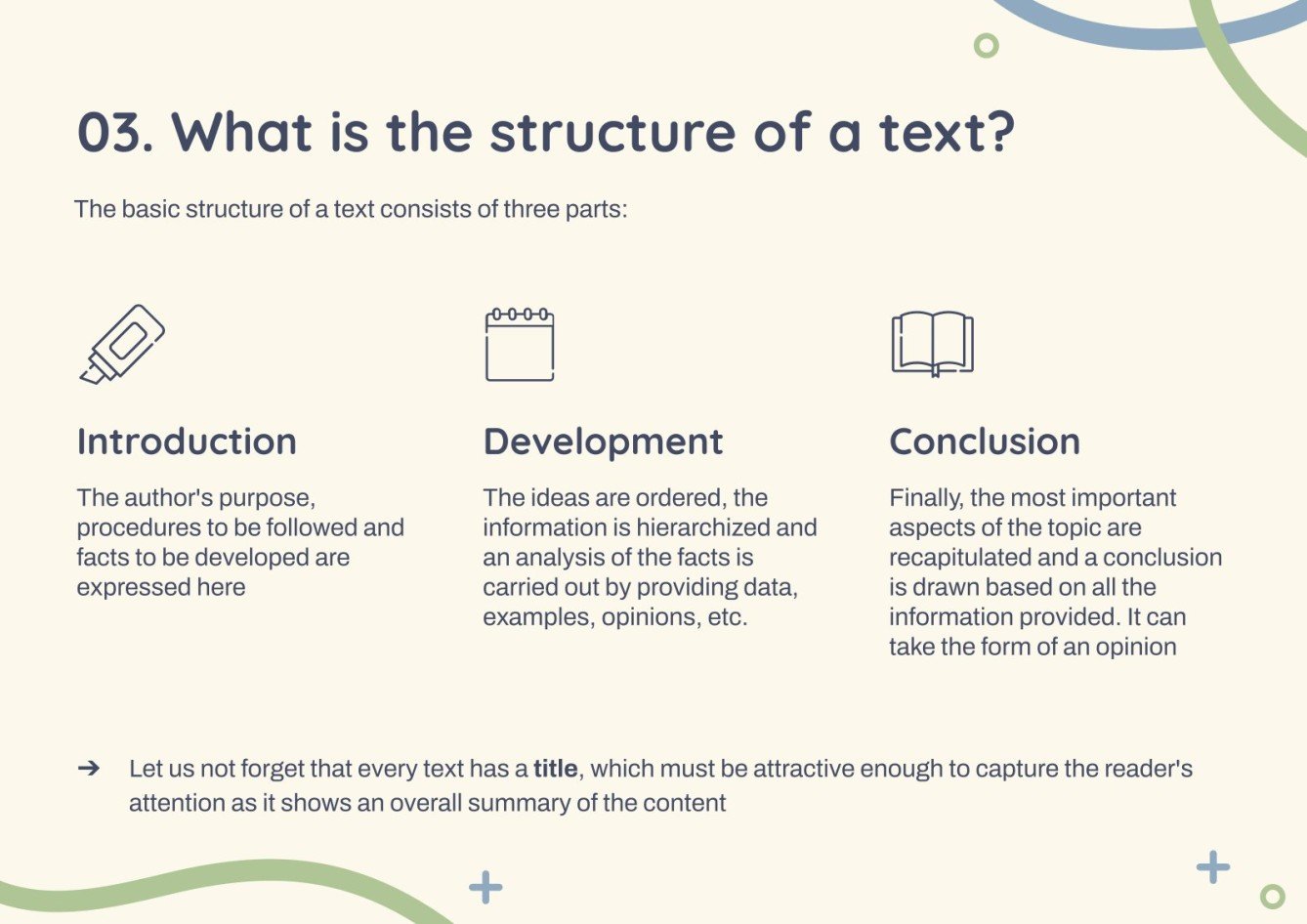 How to Organize a Text? | Google Slides & PowerPoint