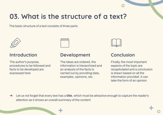 How to Organize a Text? | Google Slides & PowerPoint