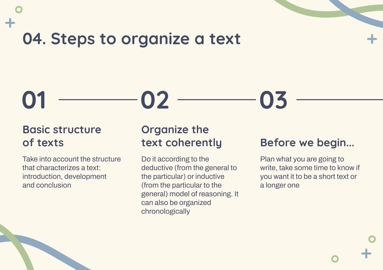 How to Organize a Text? | Google Slides & PowerPoint