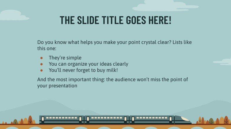 High-speed Train Presentation