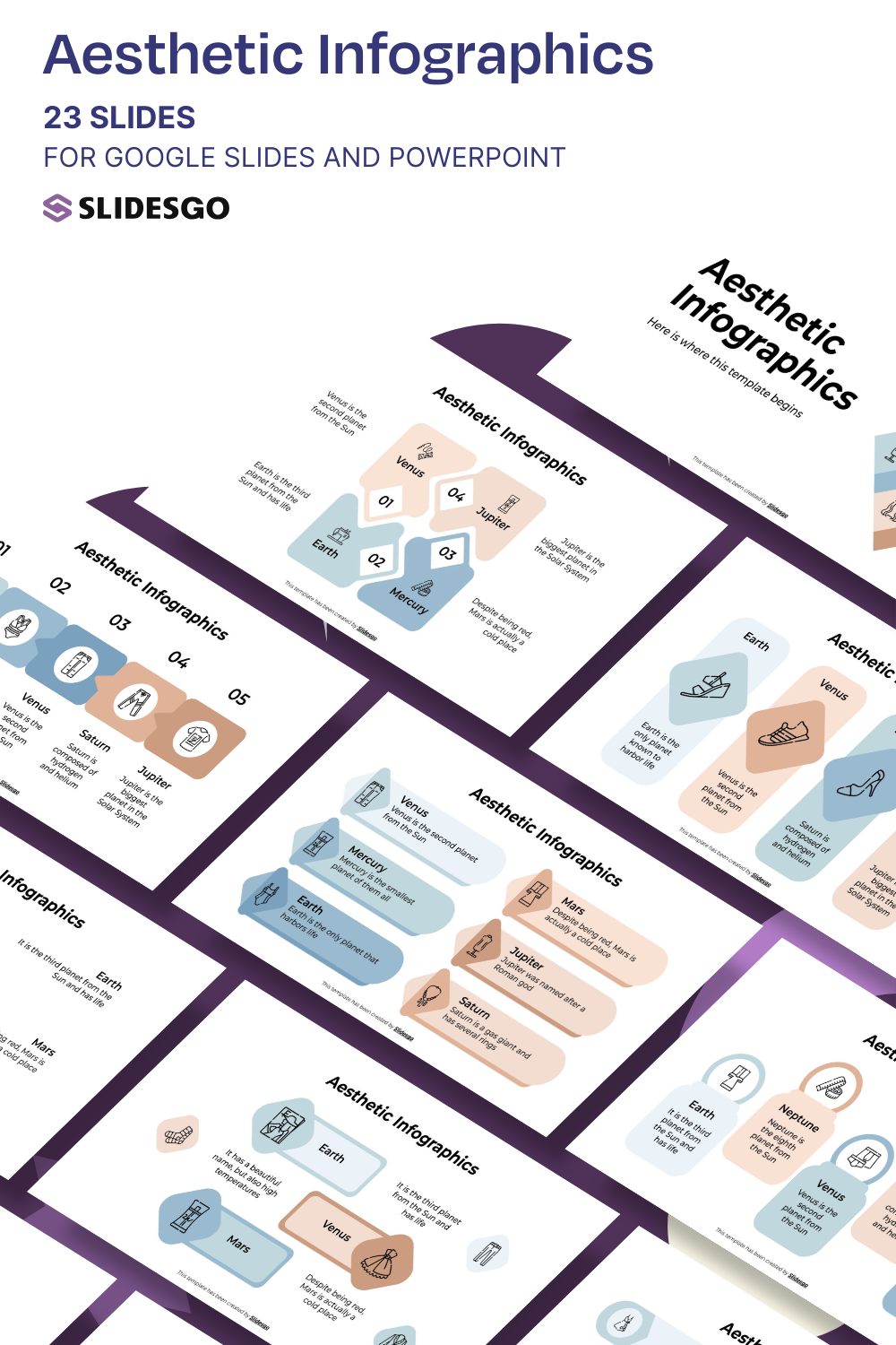 Aesthetic Infographics Template