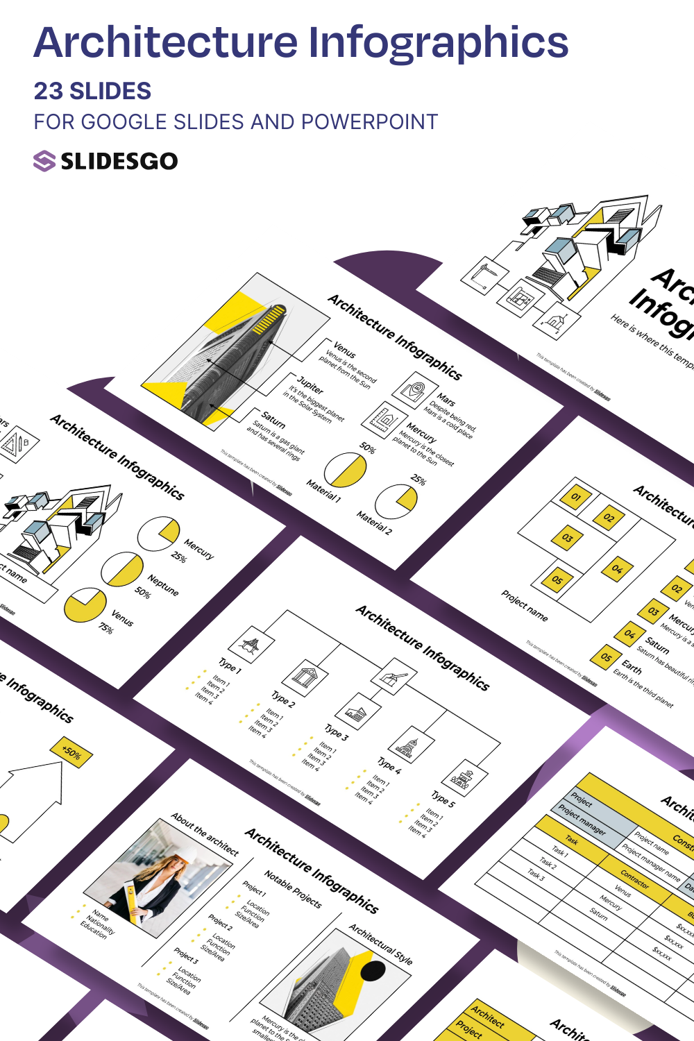 Architecture Infographics Template
