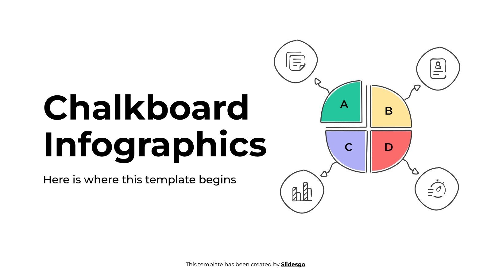 Chalkboard Infographics Template