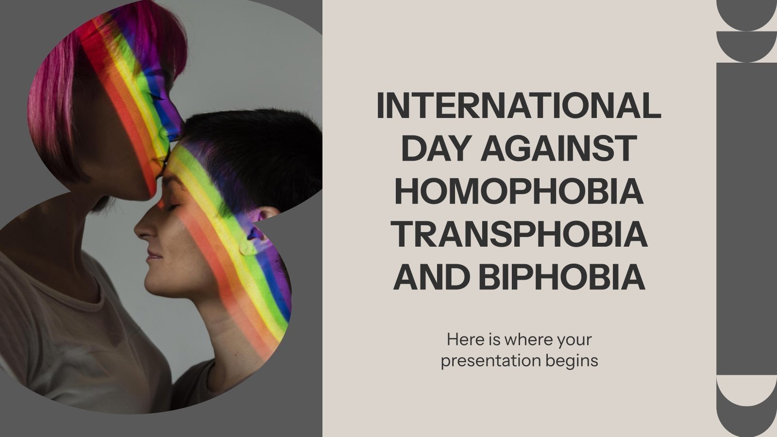 Global Day Against Homophobia Transphobia And Biphobia