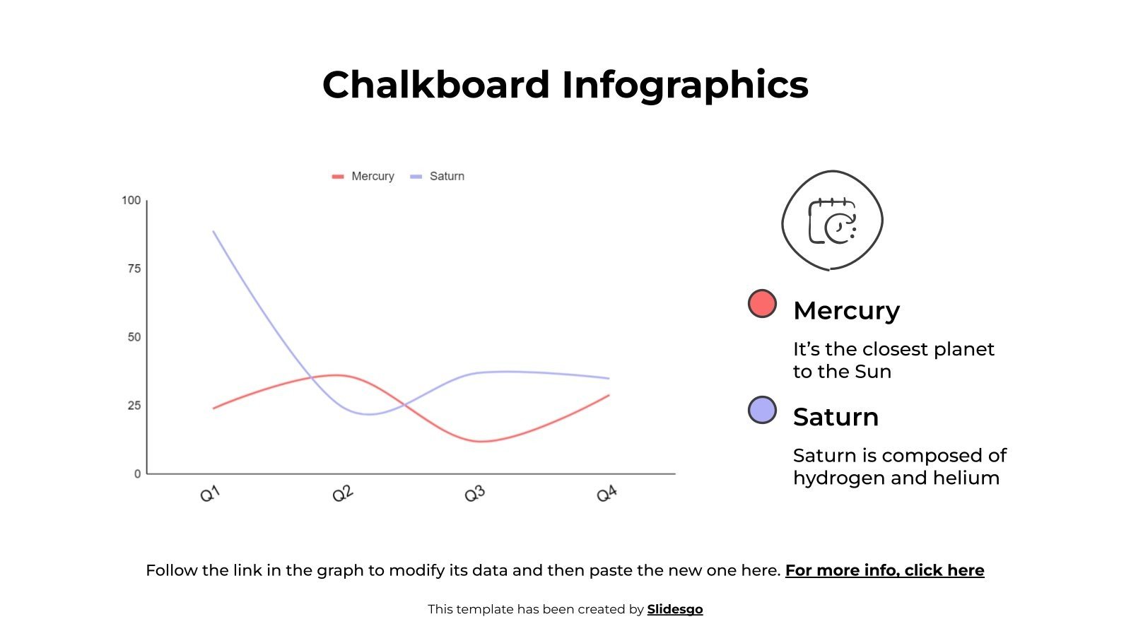 Chalkboard Infographics Template