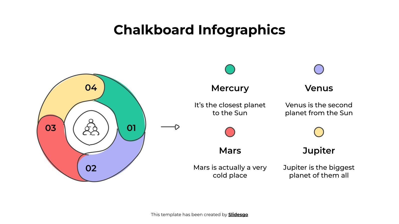 Chalkboard Infographics Template