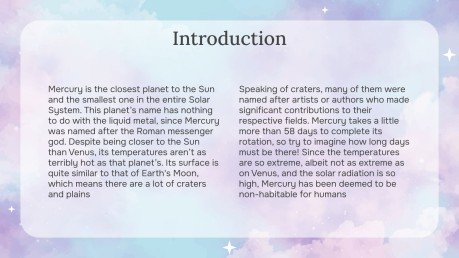 Pastel Sky Watercolor Theme Presentation