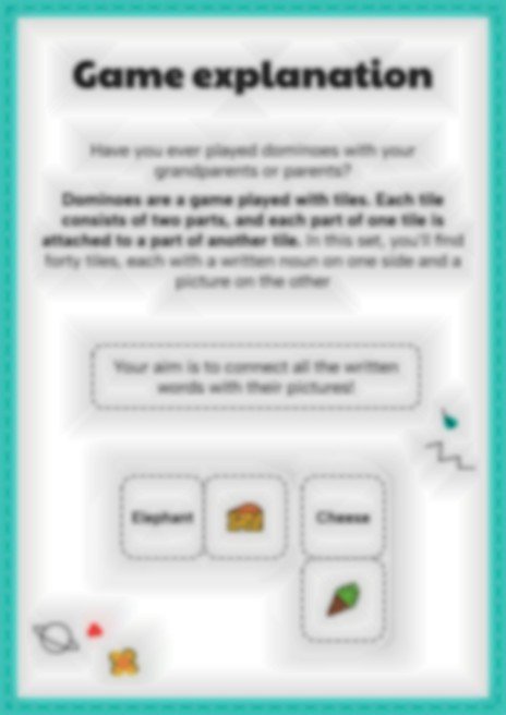 Word Dominoes: Beginning Reading and Reading Comprehension