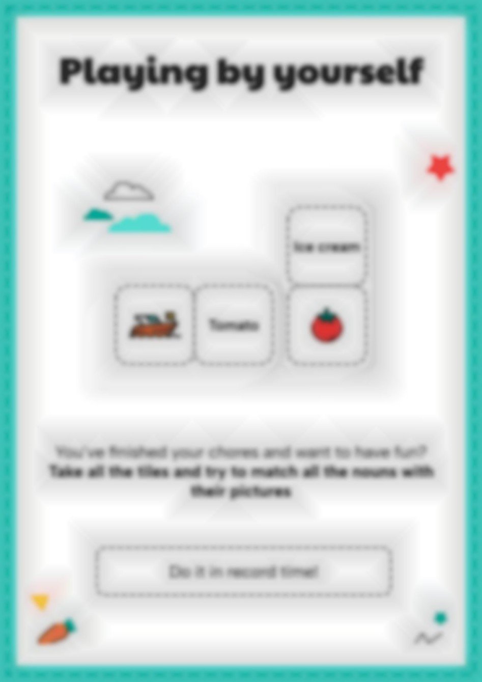 Word Dominoes: Beginning Reading and Reading Comprehension