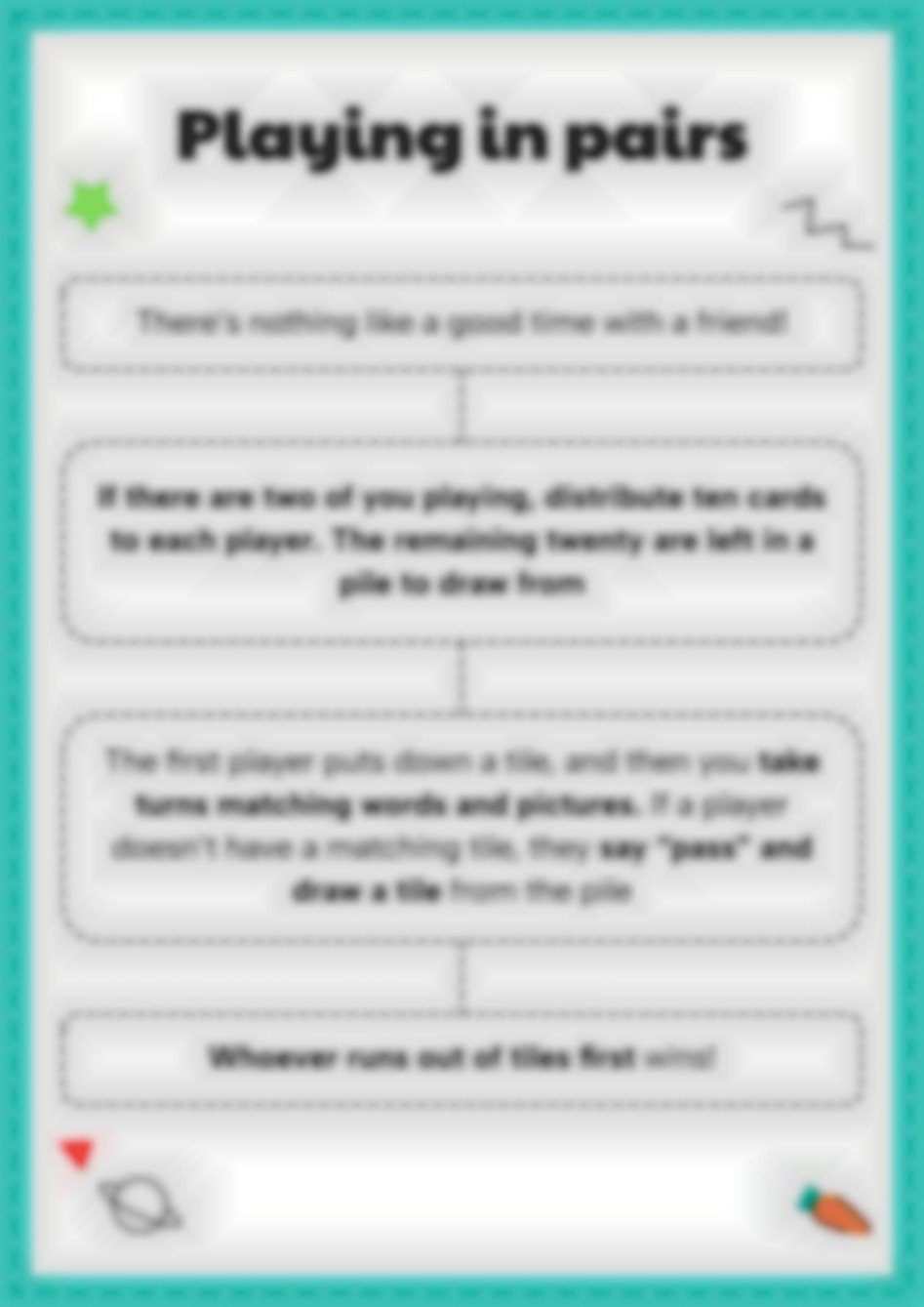 Word Dominoes: Beginning Reading and Reading Comprehension