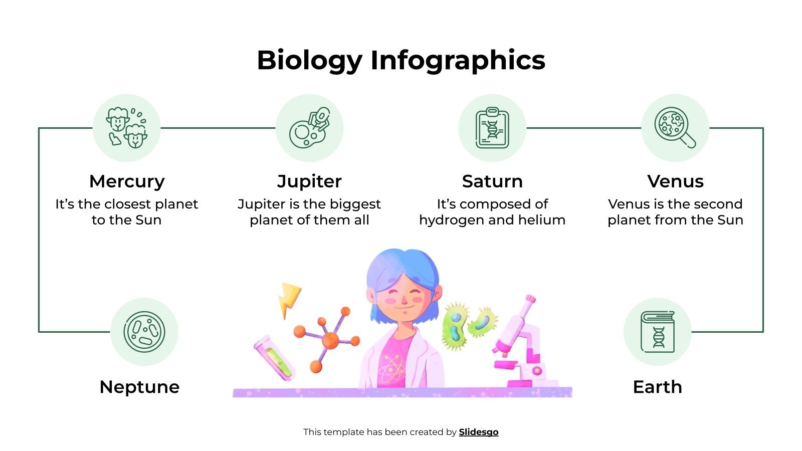 Biology Infographics Template