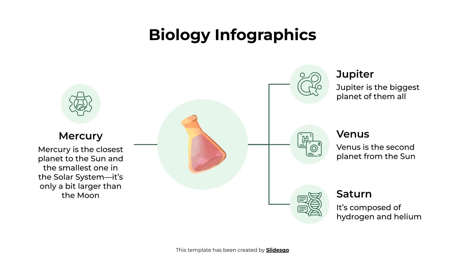Biology Infographics Template