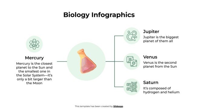 Biology Infographics Template