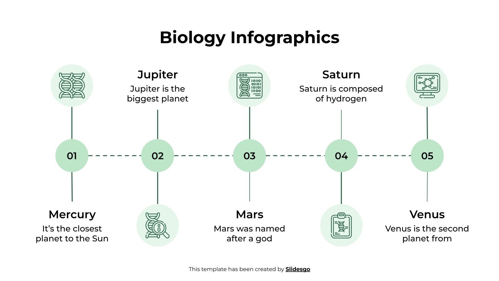 Biology Infographics Template