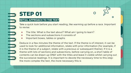 Steps for Studying a Text | Google Slides & PowerPoint