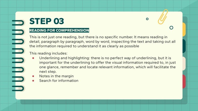 Steps for Studying a Text | Google Slides & PowerPoint