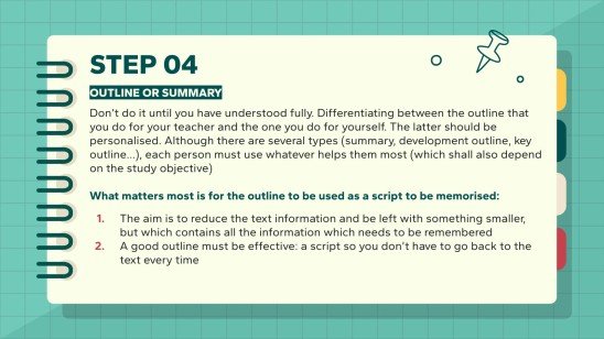 Steps for Studying a Text | Google Slides & PowerPoint