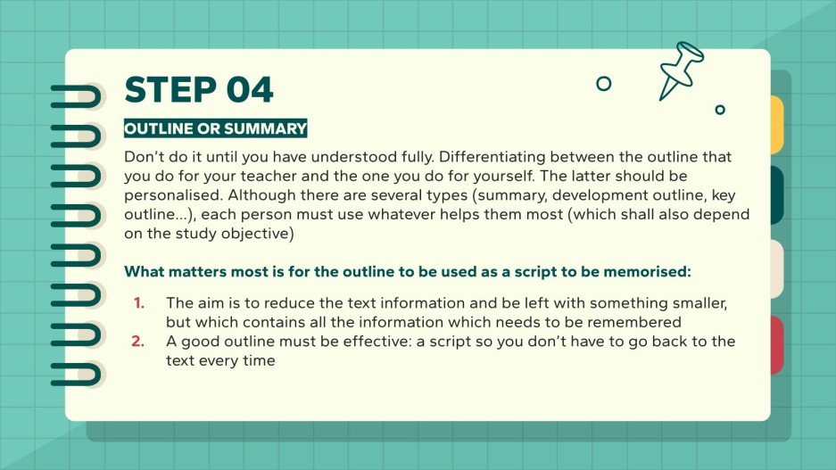Steps for Studying a Text | Google Slides & PowerPoint