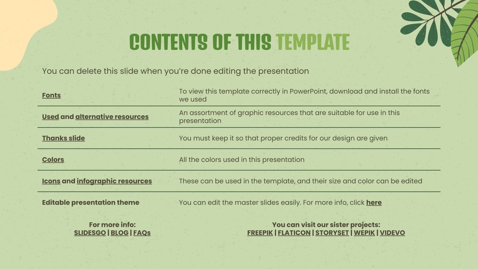 Language Arts Subject for Middle School | Google Slides & PPT
