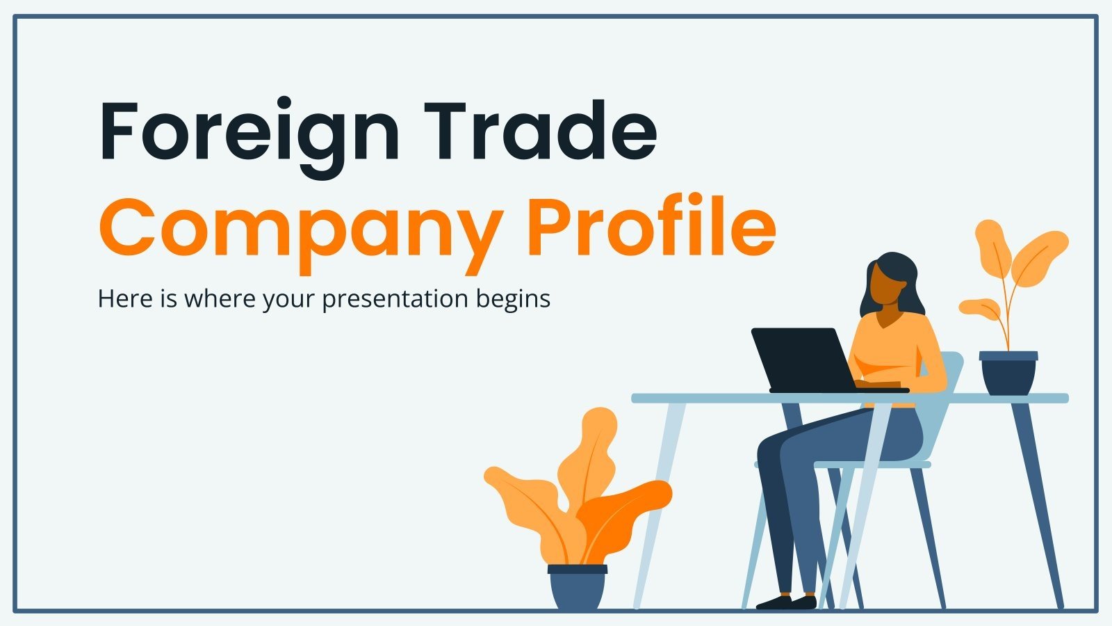 Foreign Trade Company Profile Presentation