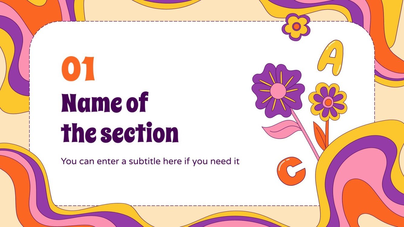 Funky Colors Middle School Lesson Presentation