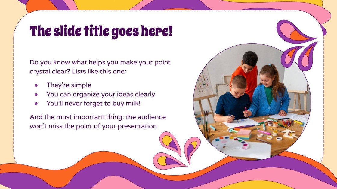 Funky Colors Middle School Lesson Presentation