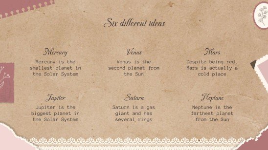 Coquette Aesthetic Scrapbook Presentation