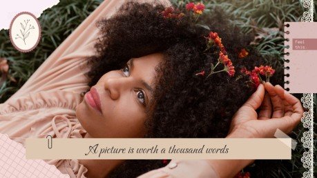 Coquette Aesthetic Scrapbook Presentation