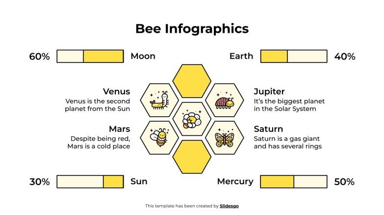 Bee Infographics Template