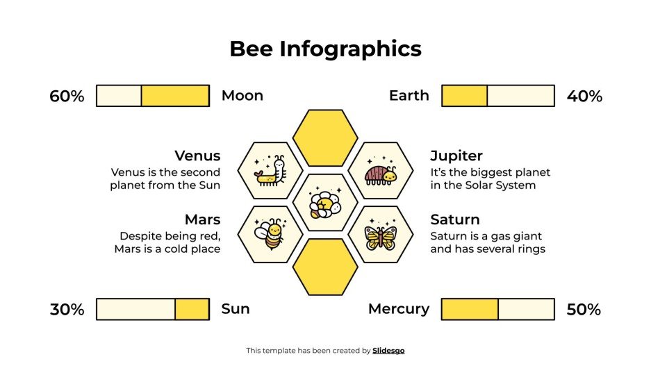 Bee Infographics Template